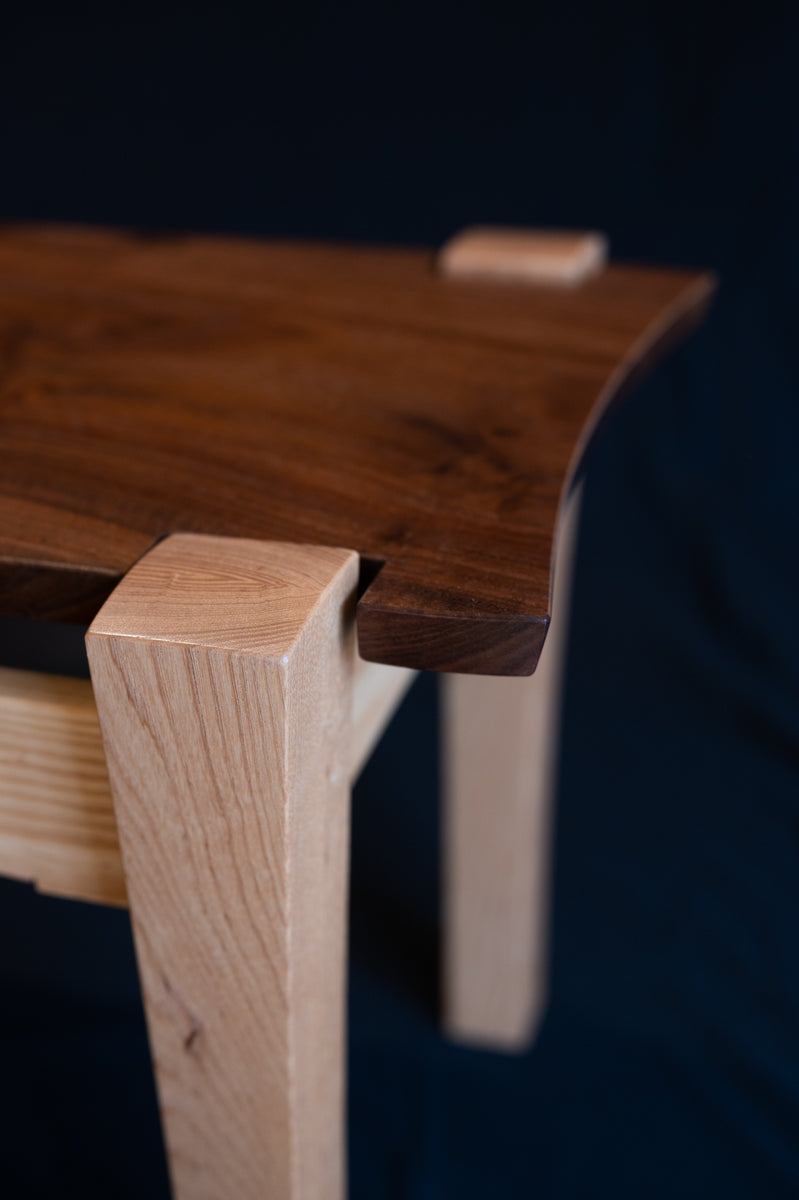 Floating Bench | Purple Heart Bow Ties – Luca decor