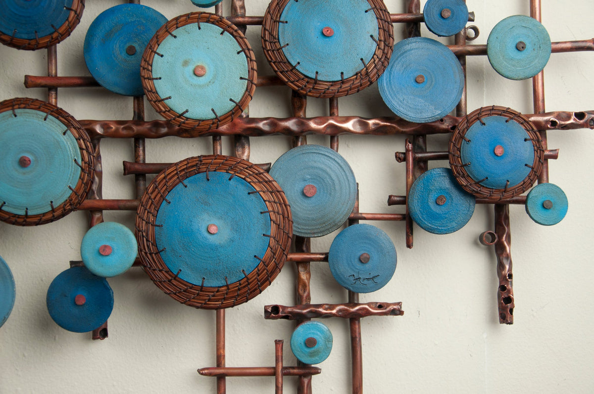 Ripples in Blue – Luca decor